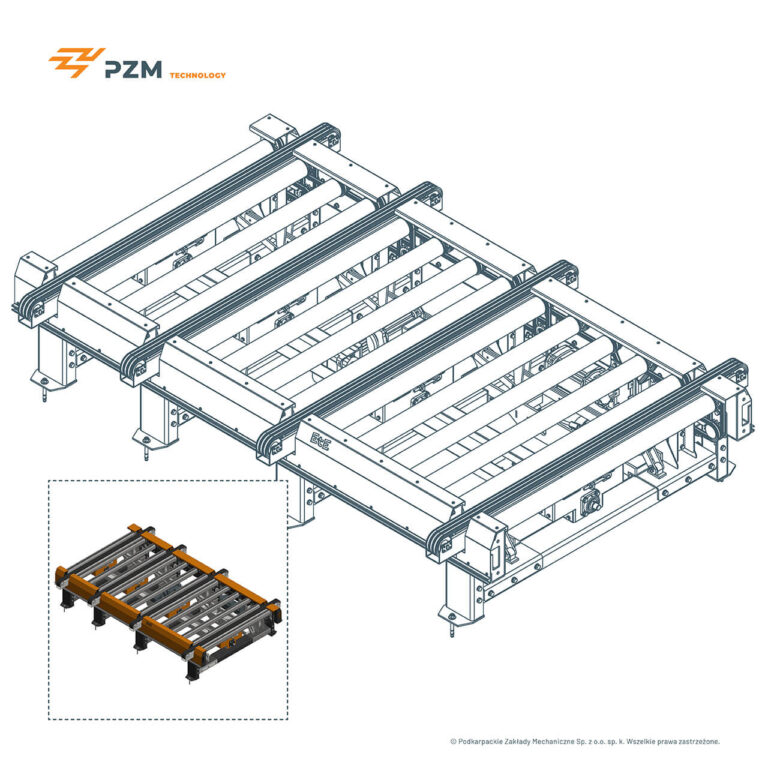Cross conveyor assembly - PZM Technology